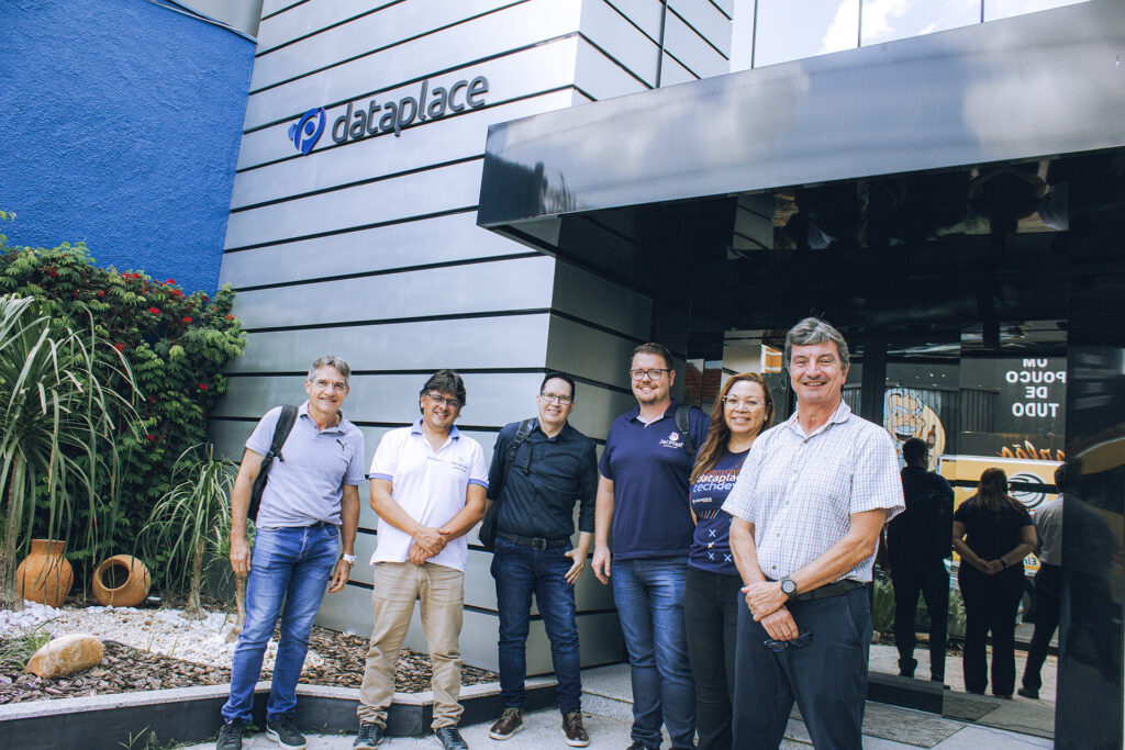 Visita do cliente JelPlast à sede da Dataplace - Dataplace